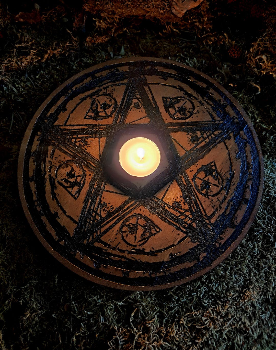 Sacred Pentacle, Pentagram, Ritual and Spell, Witchcraft, Esotericism ...