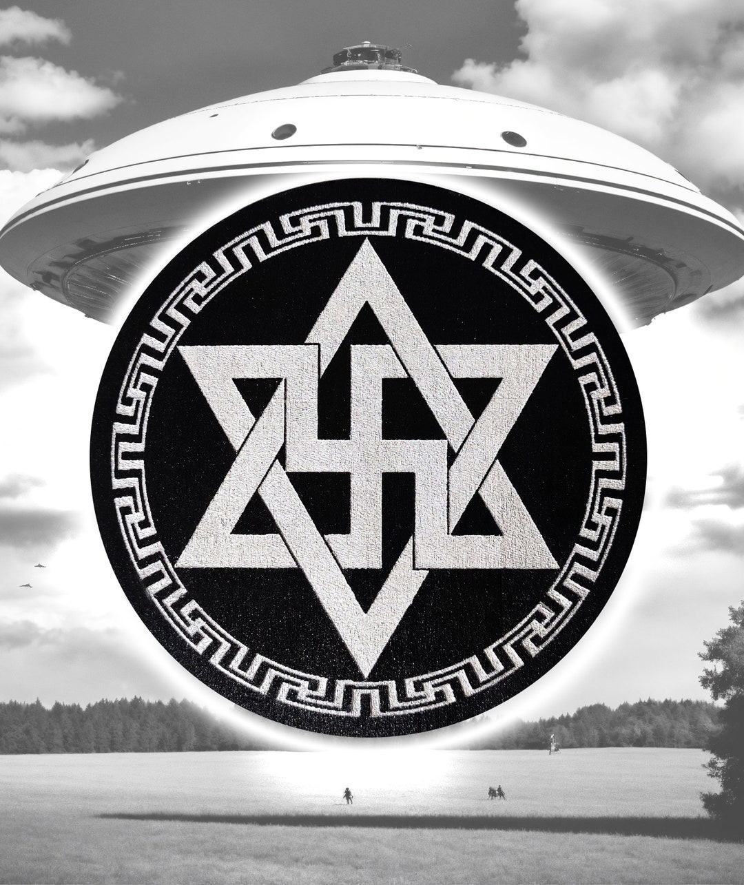 Rael, Rael, símbolo raeliano, esvástica, esvástica, movimiento raeliano ...