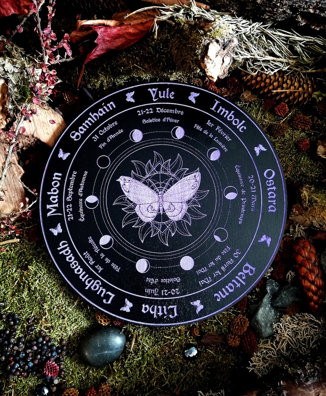 Wheel of the Year Wheel of the Seasons Sabbaths Wicca - Etsy