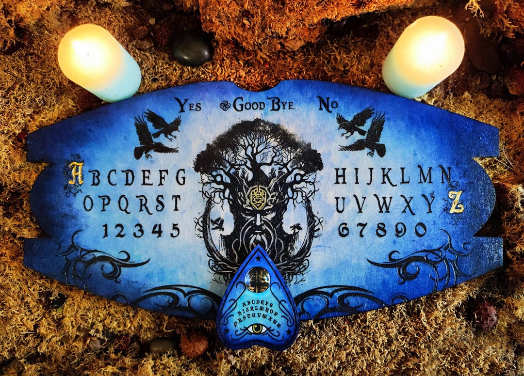 Ouija Board Elite Engraved on Wood king of the Forests Mystics and ...
