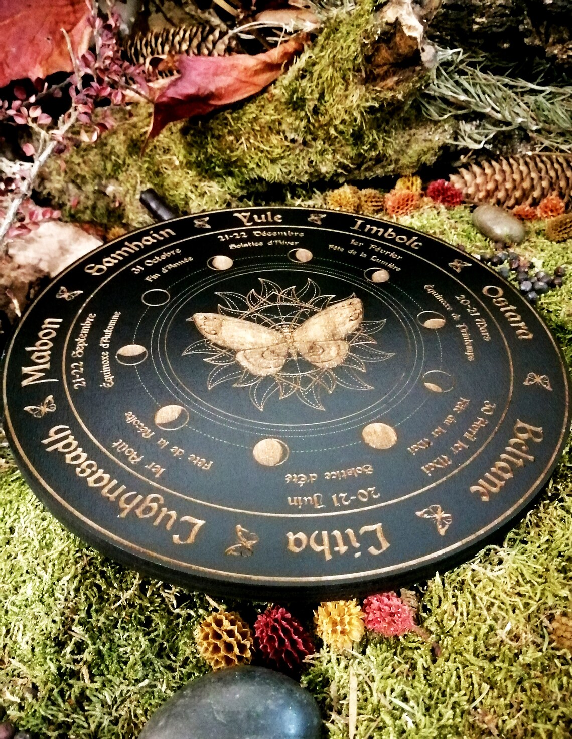 Wicca, Wheel of Life, Wheel of the Year, Wheel of Sabbats, Wiccan, Moon ...