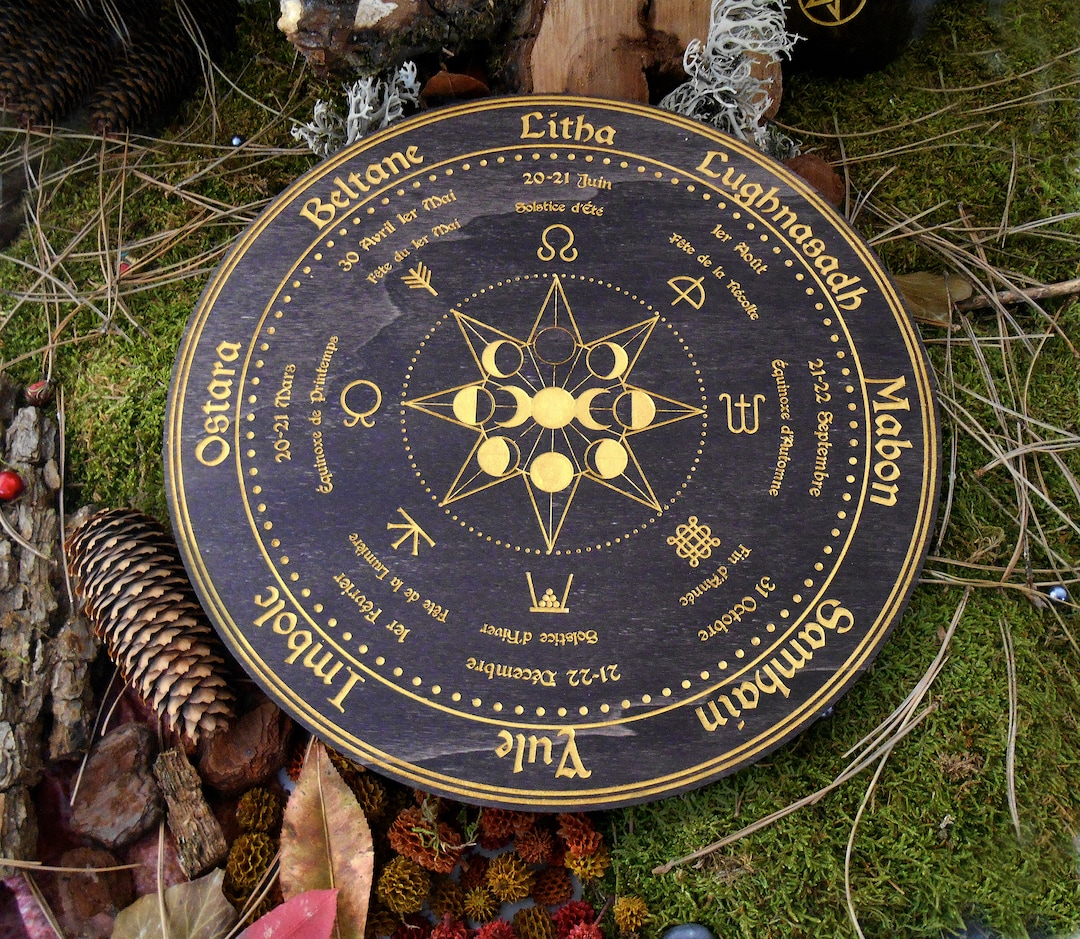 Wicca, Wiccan, Wheel of Life, Sabbats Calendar, Witchy, Witchcraft ...