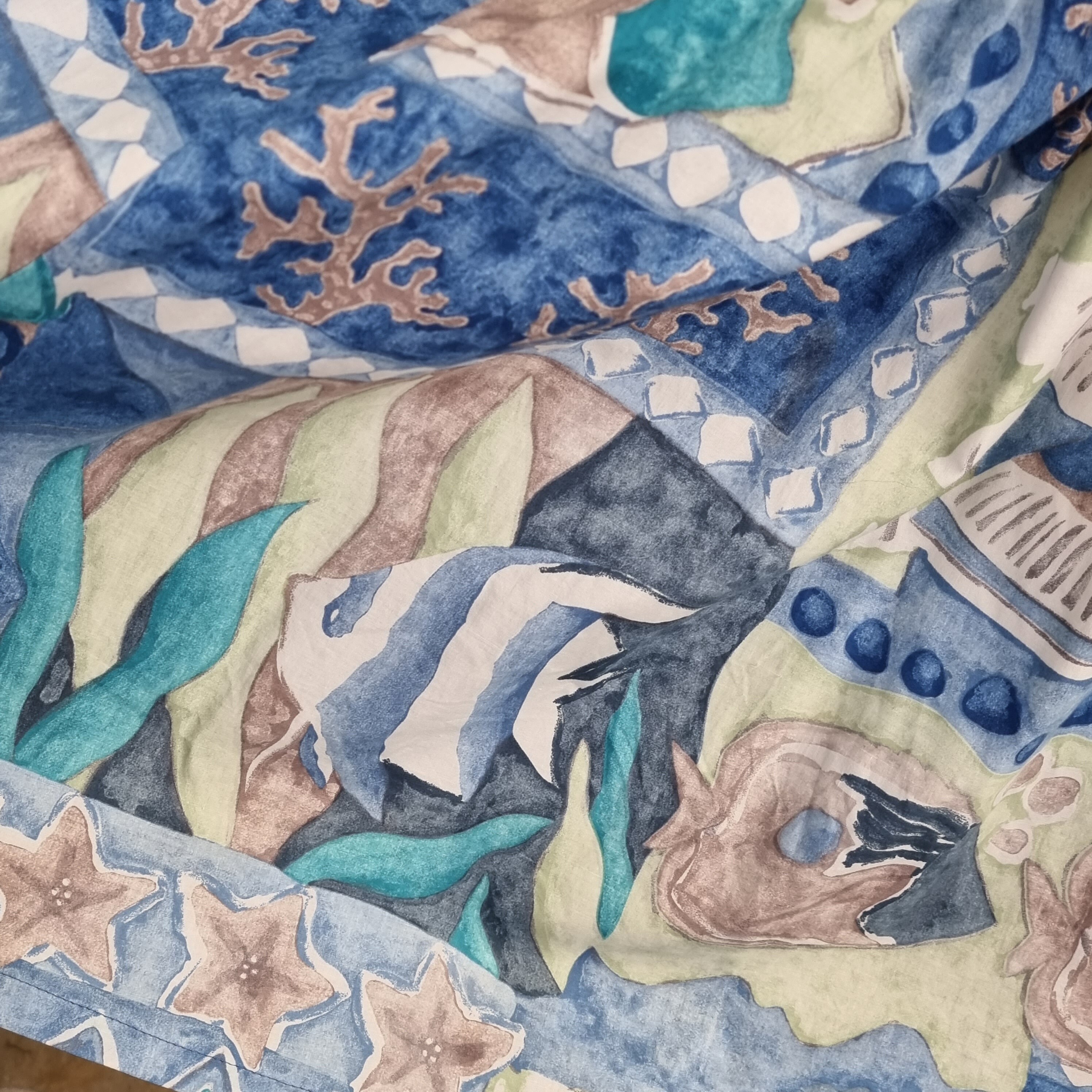 1980's Party Dress Fish Print Dress Sea Theme Dress - Etsy