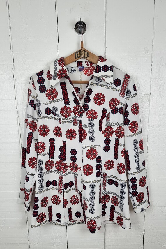 vintage crazy print 60s - Gem