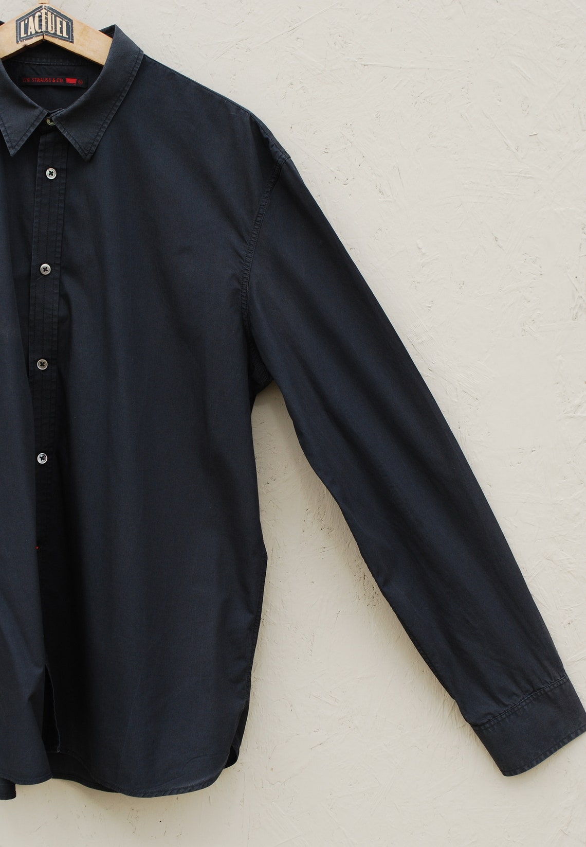 90's Black Levis Shirt Vintage Levi's Shirt Classic - Etsy UK