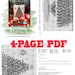 OH Christmas Tree-first Lighting Pdf/instant Counted Cross - Etsy