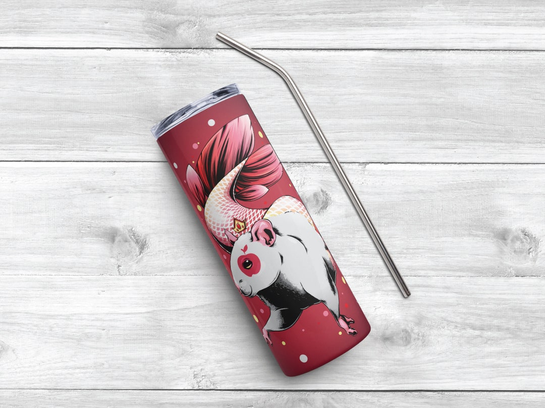 Mer-rat - Mermaid Rat - Stainless Steel Tumbler - Etsy
