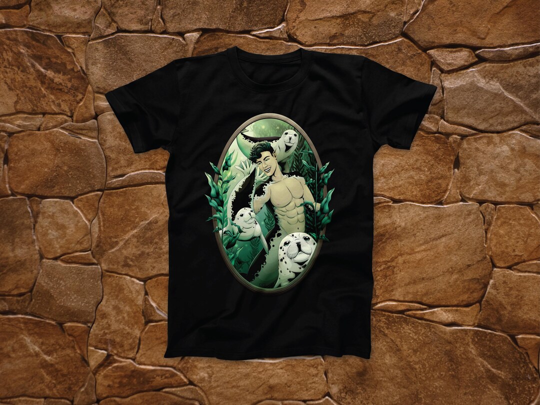 Seal Merman - T-shirt - Etsy