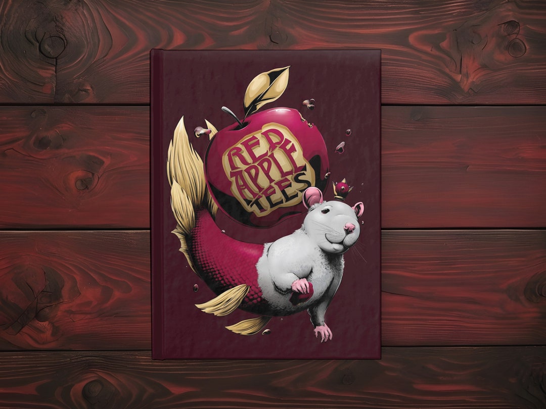 Red Apple Tees - Rat Mermaid - Sketchbook - Blank Journal - Etsy