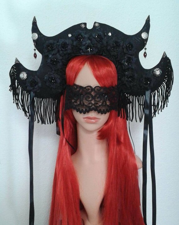 Gothic Fetish Horns Witch Vampire Witch Wizard | Etsy