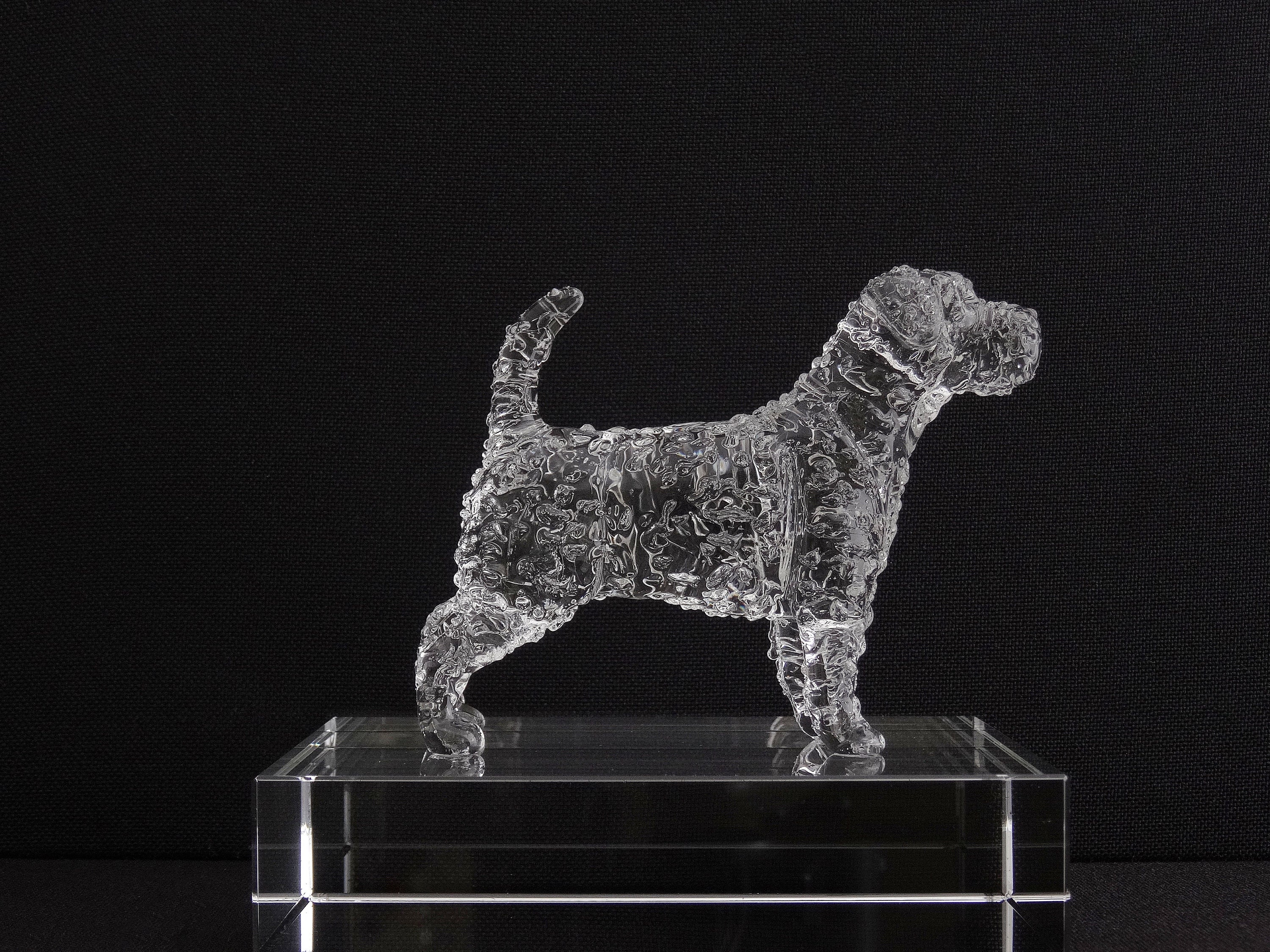 Handmade Crystal Glass Jack Russell Terrier Figurine - Etsy