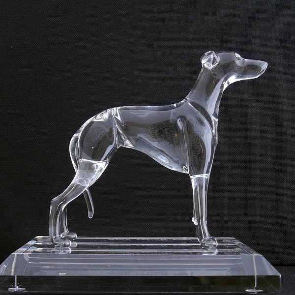 Whippet Dog Figurine - Etsy