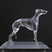 Handmade Crystal Glass Whippet Figurine - Etsy