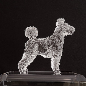 Handmade Crystal Glass Pumi Figurine - Etsy