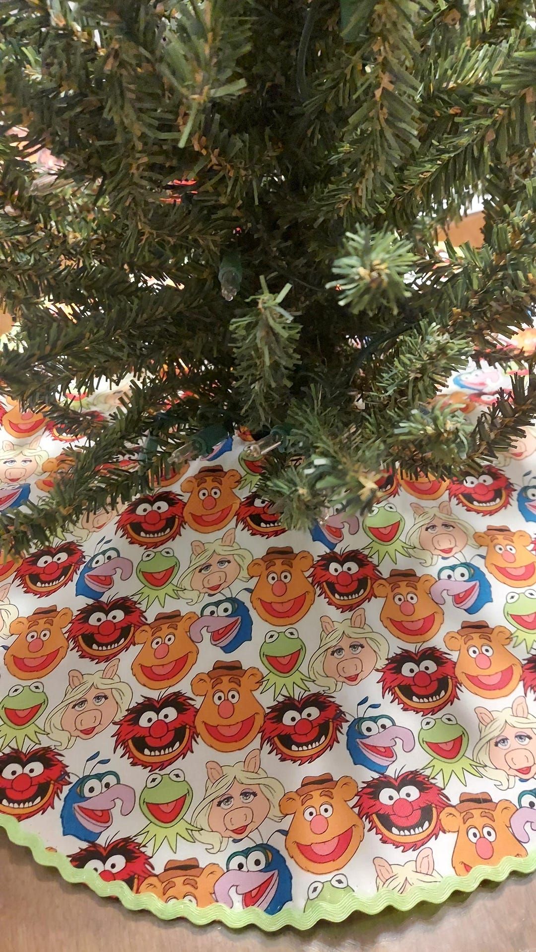 18 Inch Diameter Muppets Tree Skirt - Etsy