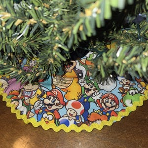 Super Mario Tree Skirt - Etsy