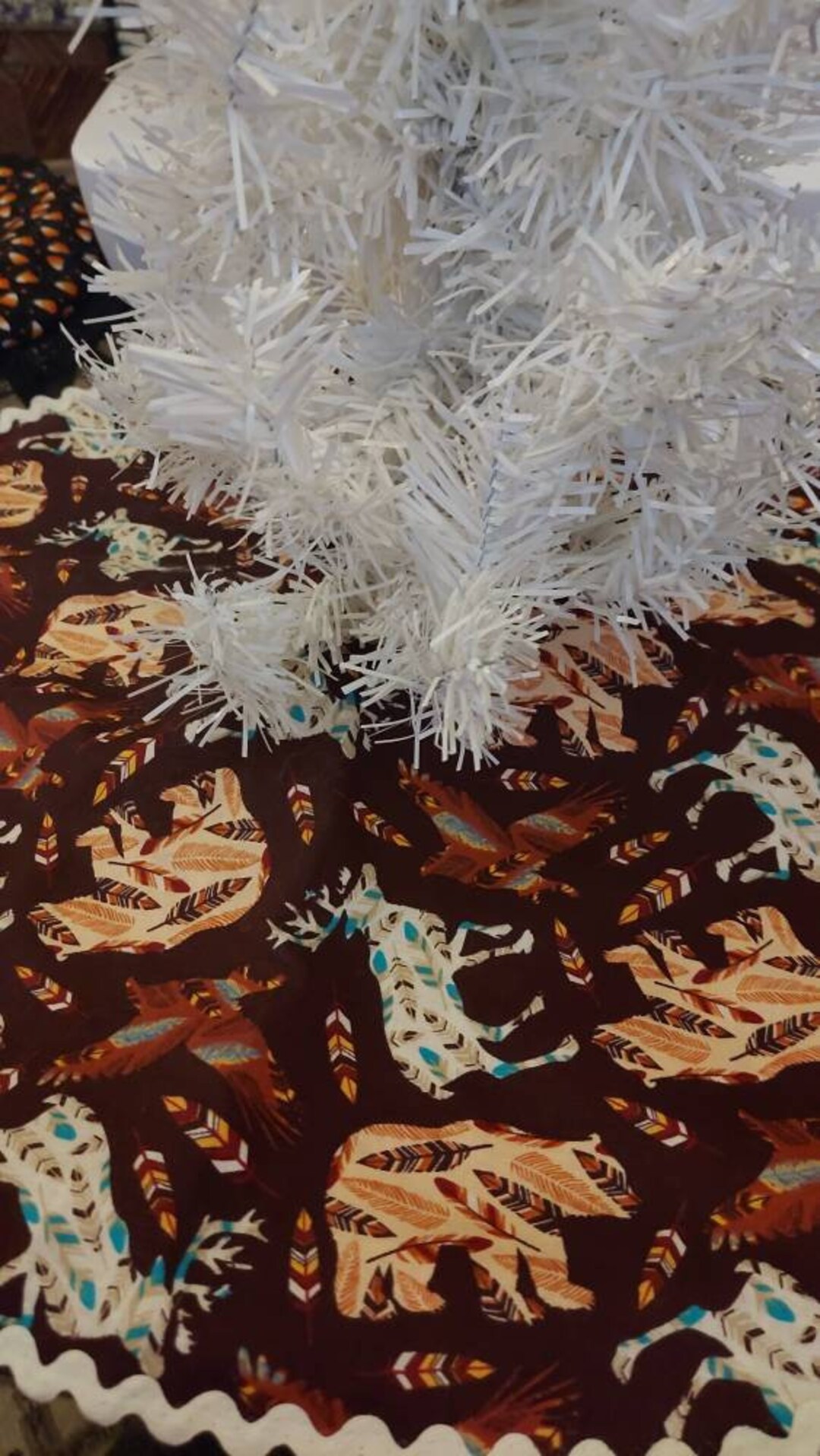 18 Inch Diameter Spirit Animal Tree Skirt - Etsy