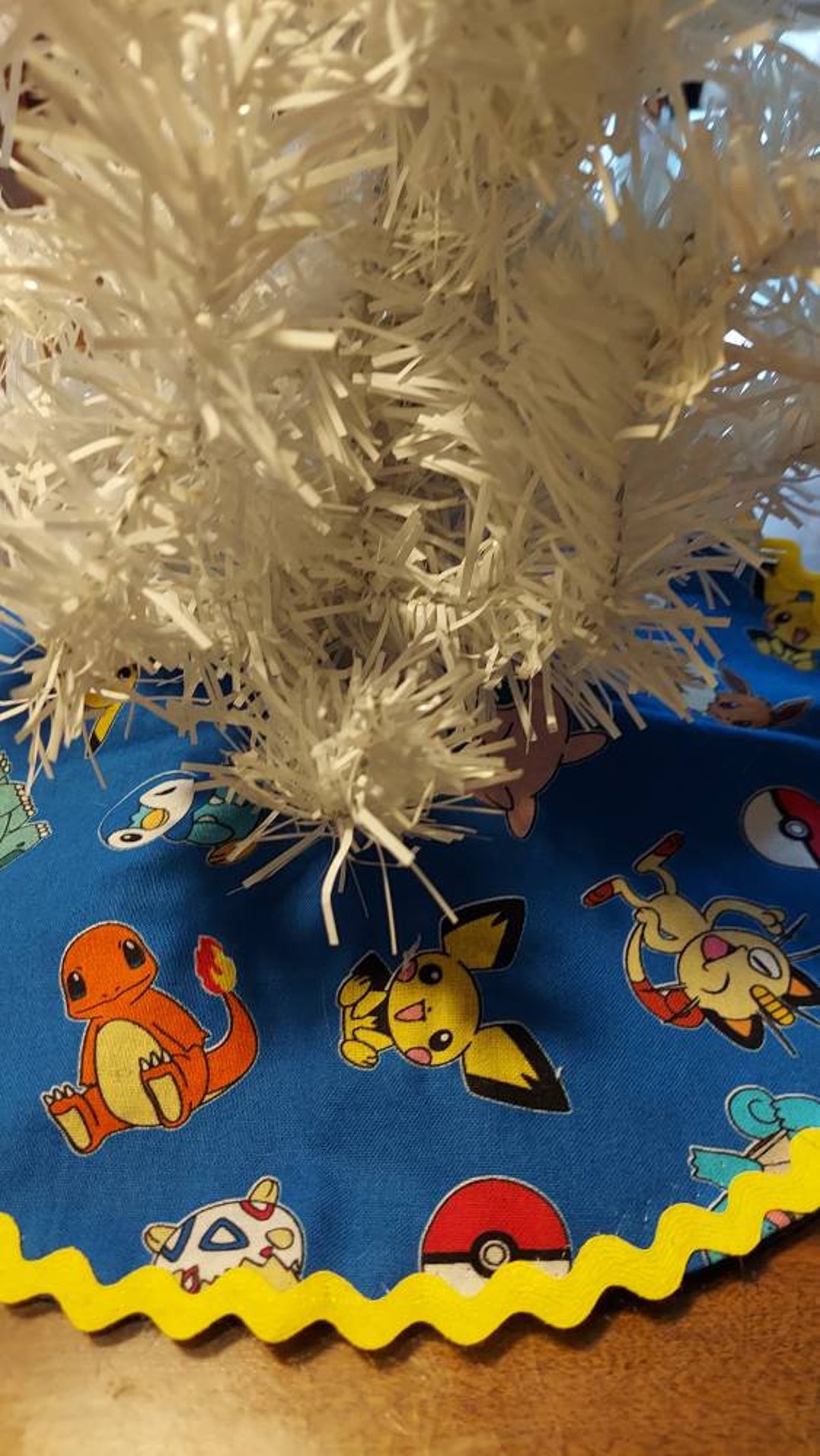 10 Inch Diameter Pokémon Tree Skirt - Etsy