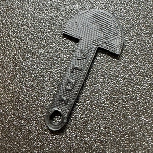 REMOVABLE Aldi Cart Token. Updated Design, Quarter Token. 3D Printed ...