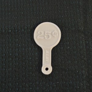 Aldi Cart Token. 4 Color Choice: Red, Blk, White, Blue. 3D Printed Aldi ...