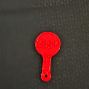 Aldi Cart Token. 4 Color Choice: Red, Blk, White, Blue. 3D Printed Aldi ...