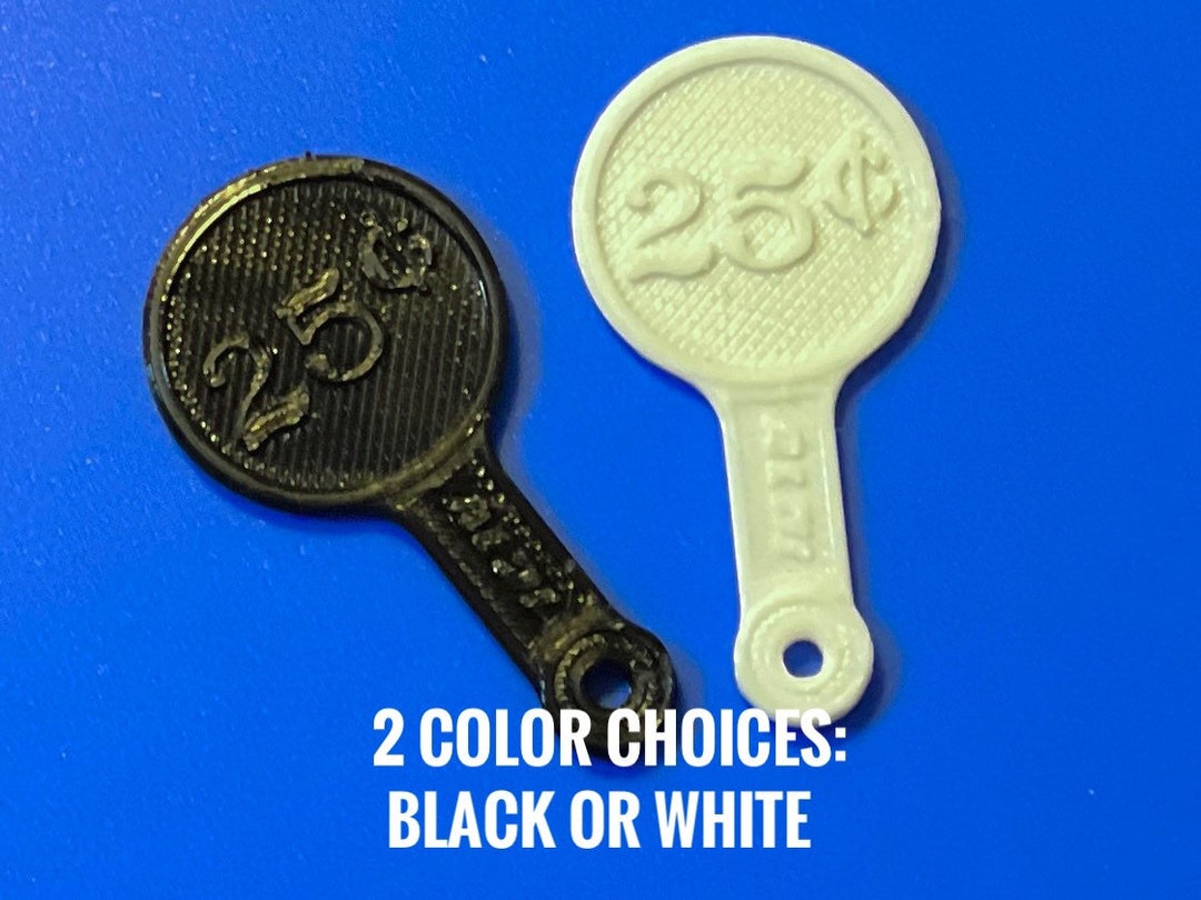 Aldi Cart Token. 2 Color Choices, Quarter Keeper. 3D Printed Plastic ...