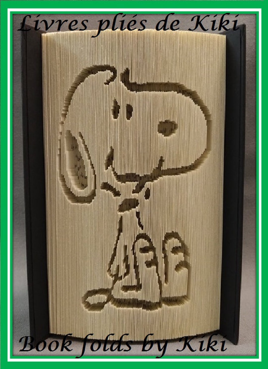 SNOOPY Book Fold Pattern R614 - Etsy
