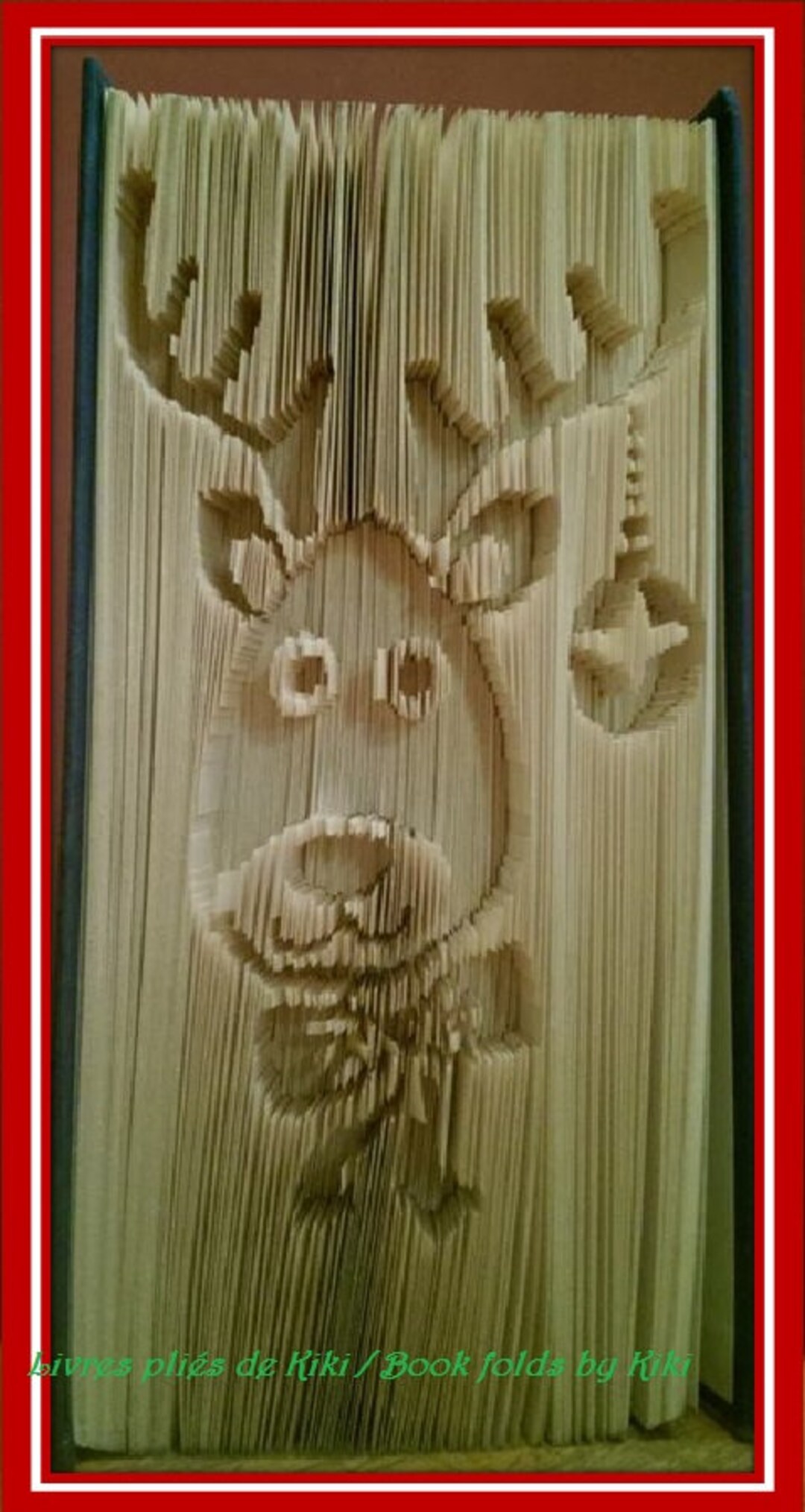 RUDOLF Book Fold Pattern R519 - Etsy
