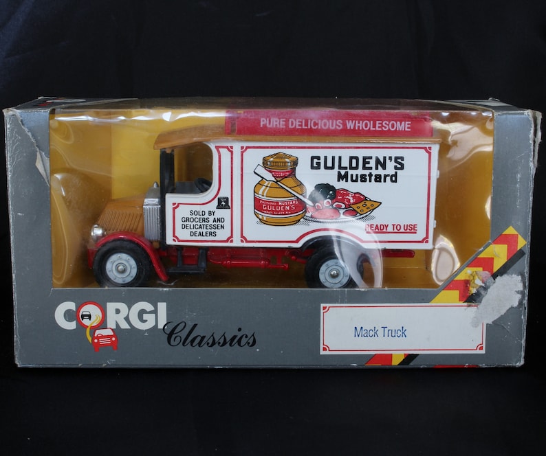 Corgi Classics Mack Truck Gulden's Mustard Die Cast Model, C906/6 - Etsy