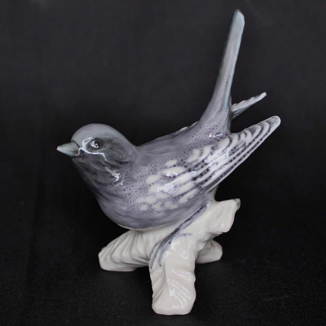Vintage German Goebel Porcelain Cuckoo Bird Figurine, Gloss Finish - Etsy