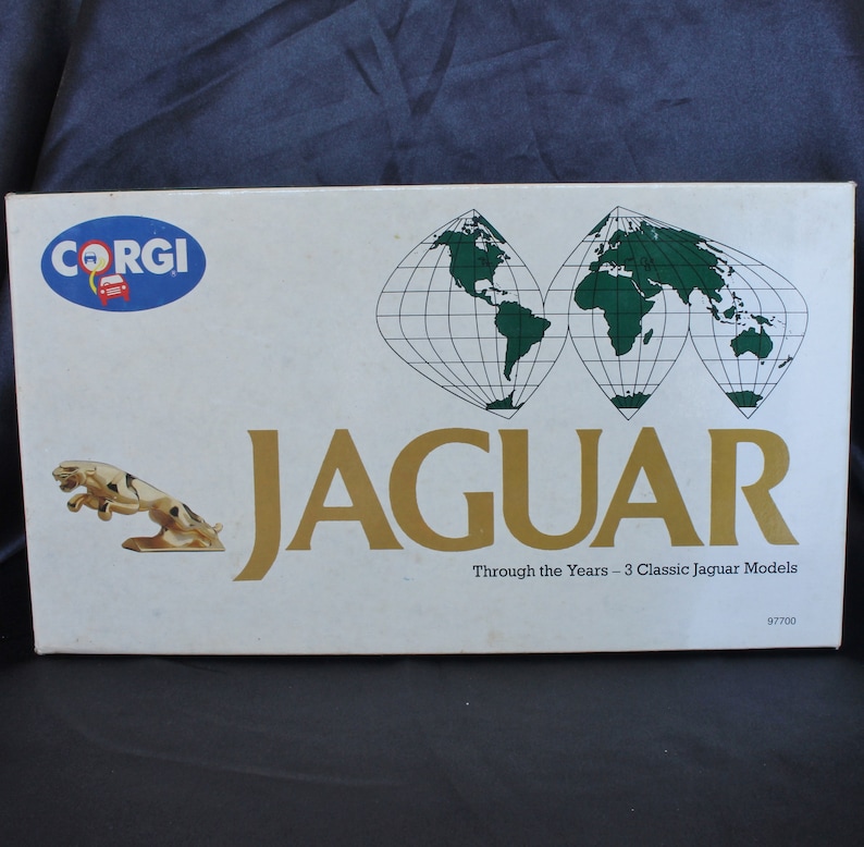 Corgi Jaguar Through the Years, 3 Classic Jaguar Models, 97700 - Etsy