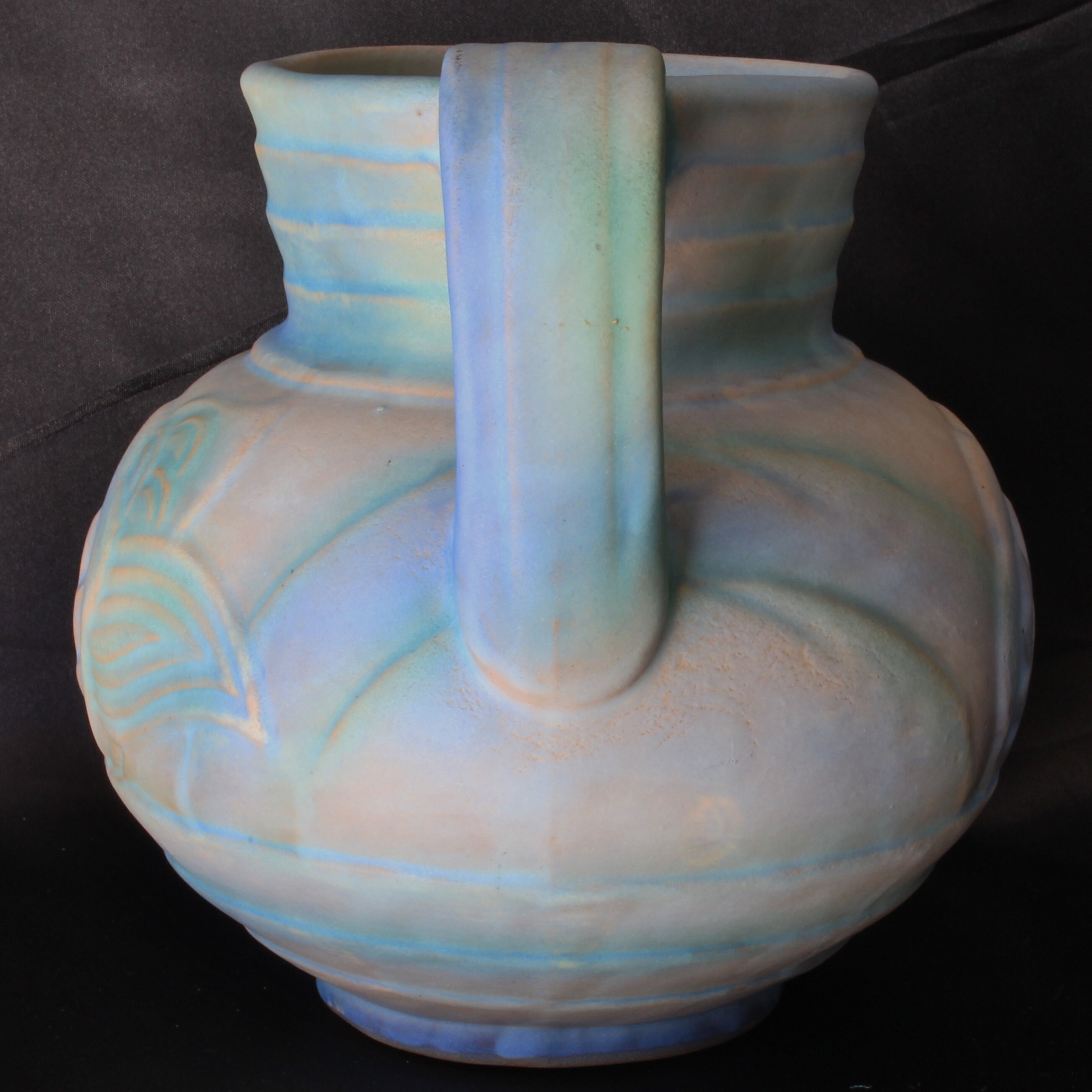 Denby Danesby Ware 6 Art Deco Stoneware Pastel Blue Vase, Grasmere ...