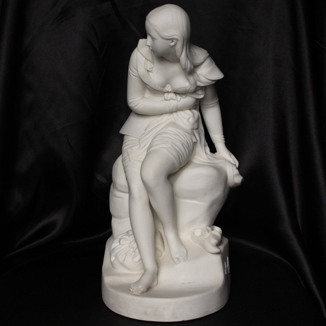 Minton Parian Figurine DOROTHEA by John Bell 1850, 14.5" Tall - Etsy