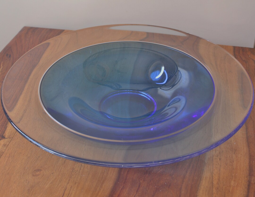 Lars Hellsen for Orrefors Neptunus Incalmo Bowl/dish, 11.25 Diameter - Etsy