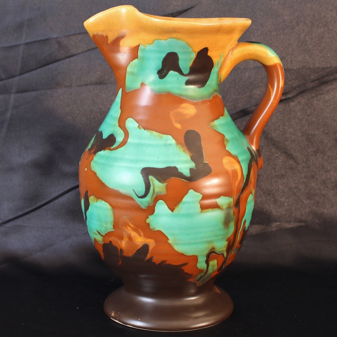 Art Deco Beswick Ruth Pattern Multi-coloured 10 Jug/pitcher - Etsy