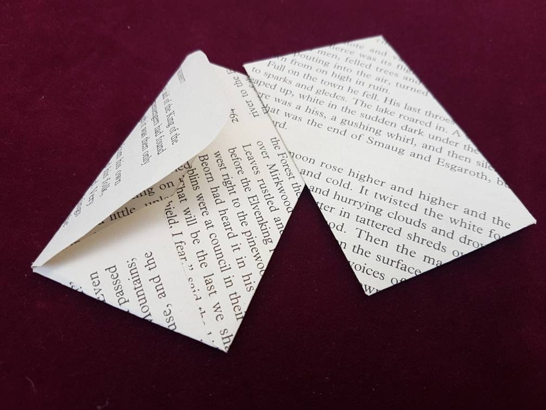 Jane Eyre Book Page Envelopes, 10 Mini Envelope, Dramatic Gothic Place ...