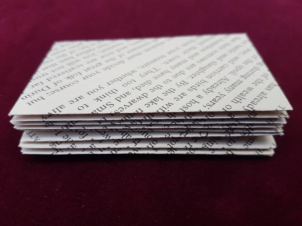 Lord of the Ring Envelopes 10 Mini Envelopes Hobbit Place - Etsy UK