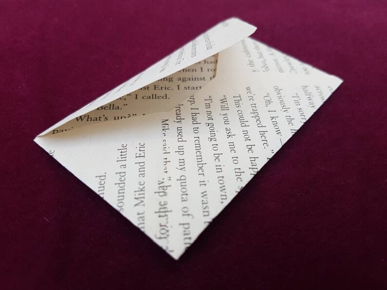 Twilight Envelopes, 10 Mini Envelopes, Vampire Note Card, Twilight ...