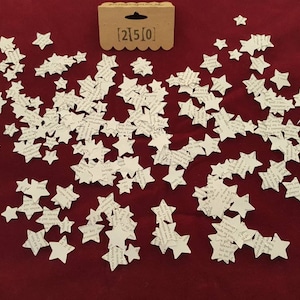 James Bond Book Page Wedding Table Confetti Decoration Hearts and Stars ...