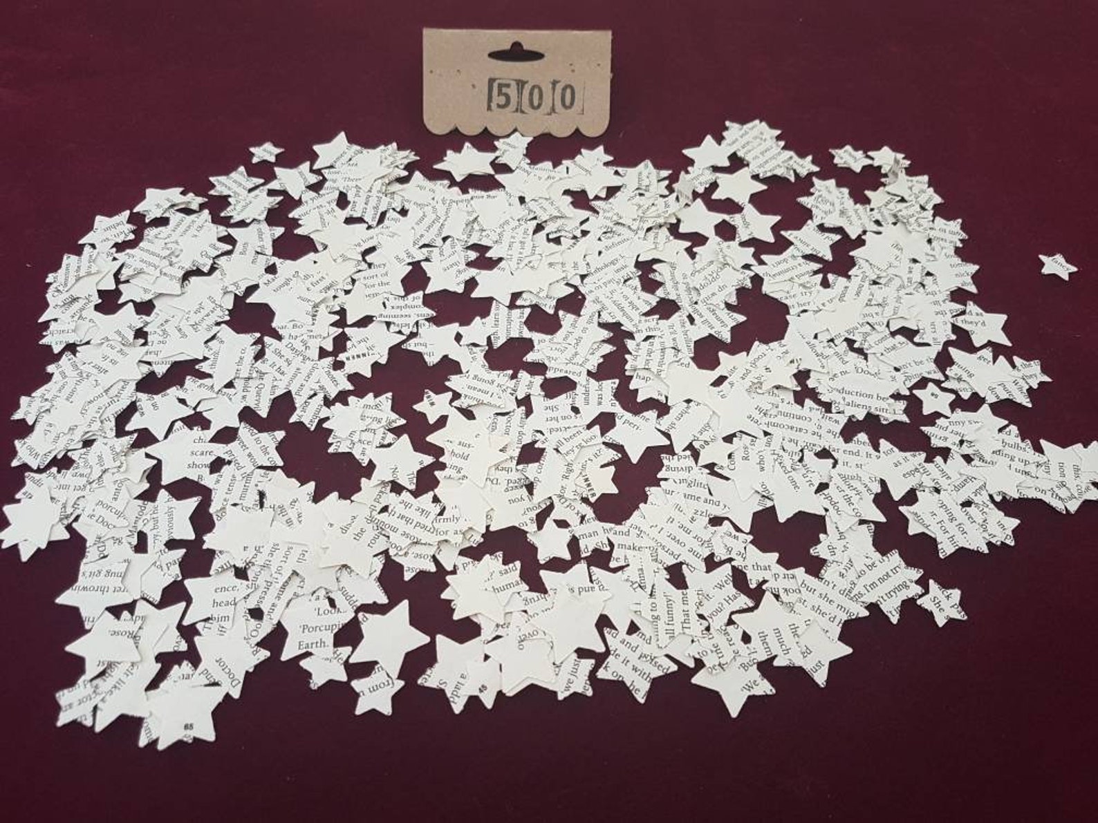 Doctor Who Book Page Wedding Table Confetti Decoration Hearts | Etsy