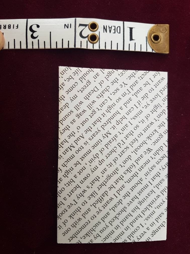 Sherlock Holmes Book Page Mini Envelopes, Victorian Wedding Notelet ...