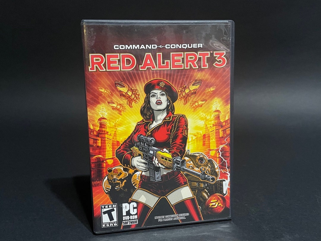Vintage Command and Conquer Red Alert 3 PC not a Reproduction - Etsy
