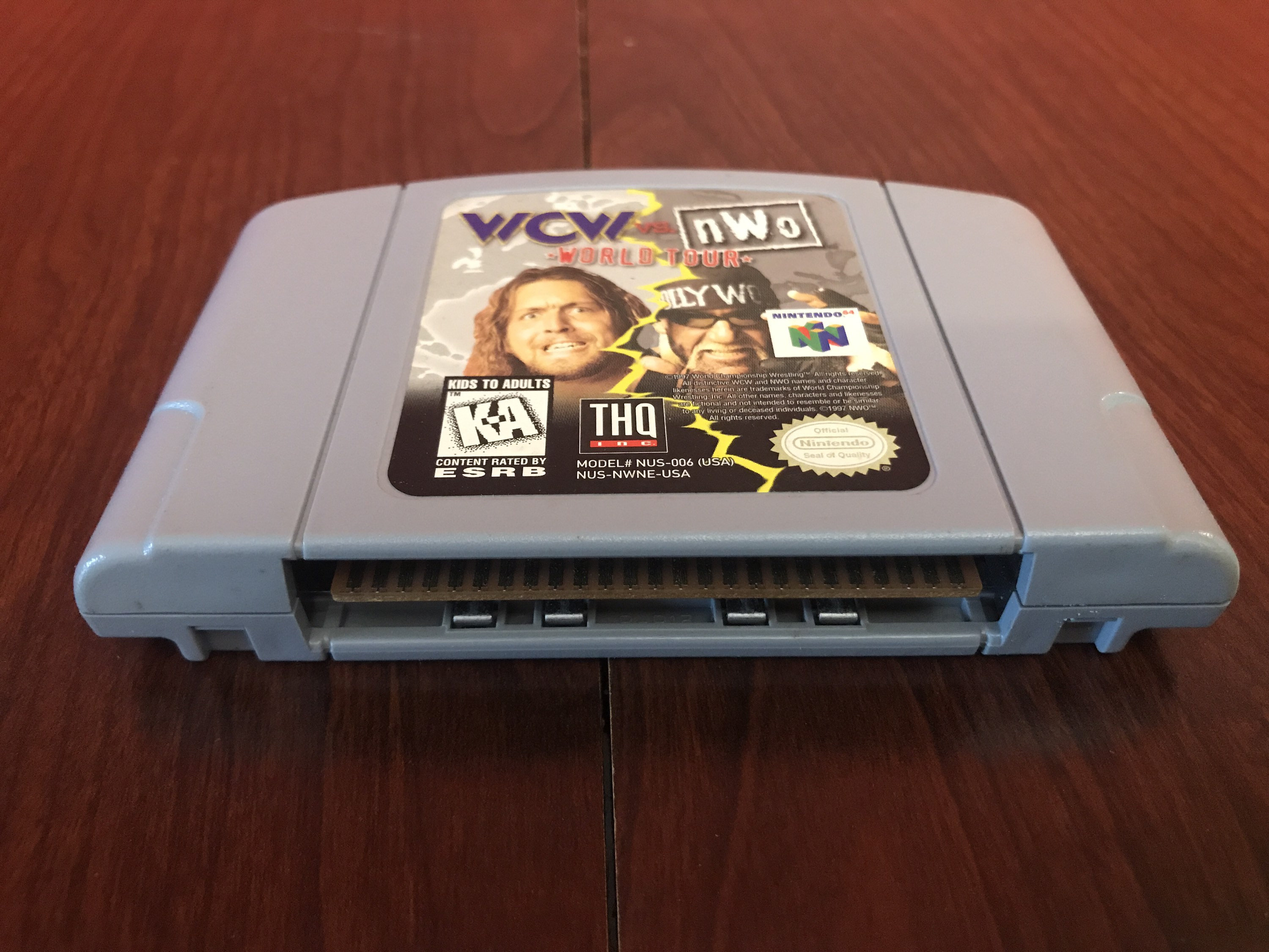 Vintage Nintendo WCW Vs NWO World Tour N64 Complete With Box ...