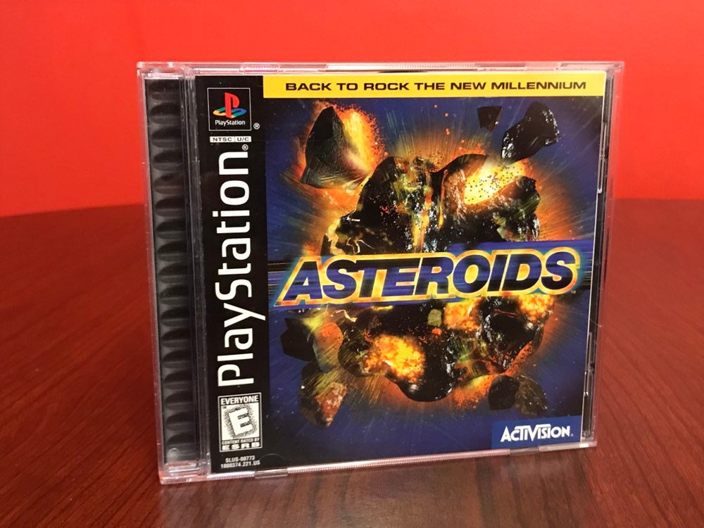 Vintage Playstation 1 Asteroids Game Complete not a - Etsy
