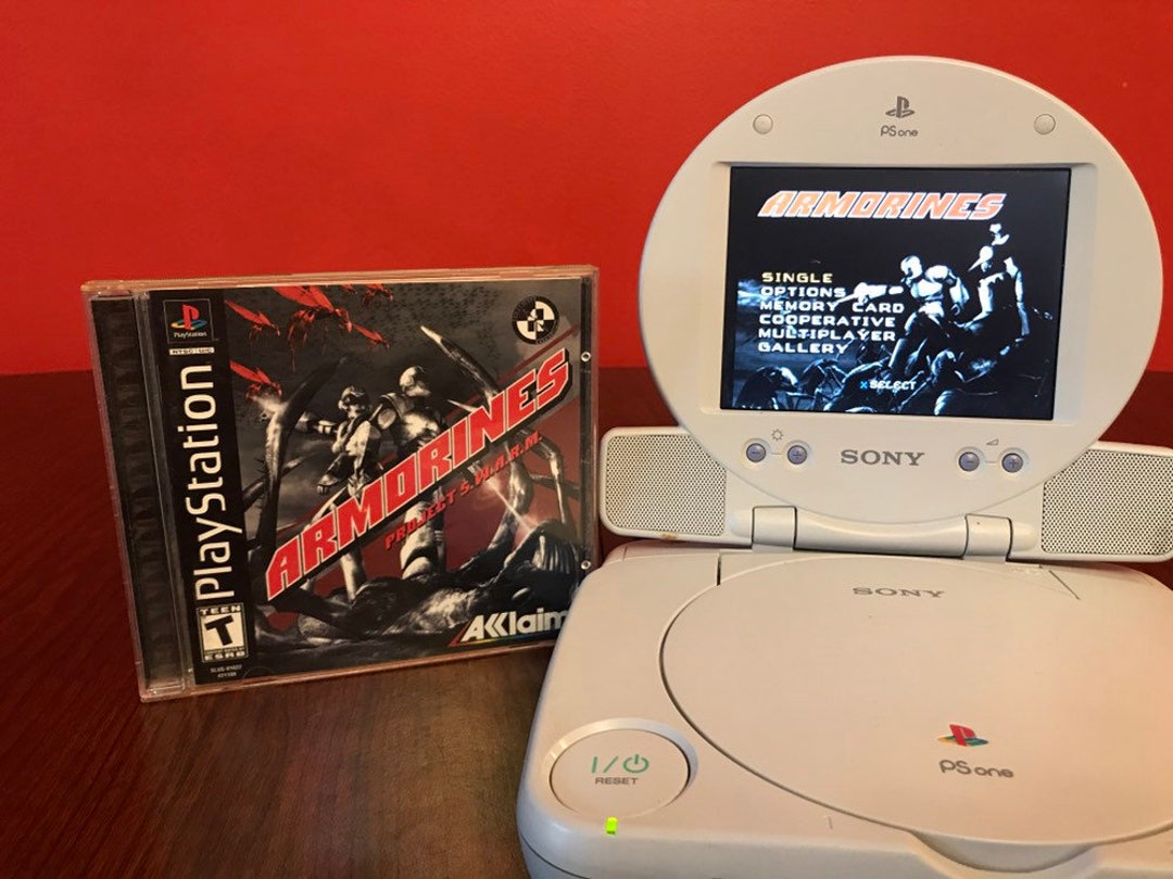 Vintage Playstation 1 Armorines Game Complete not a Reproduction PS One ...