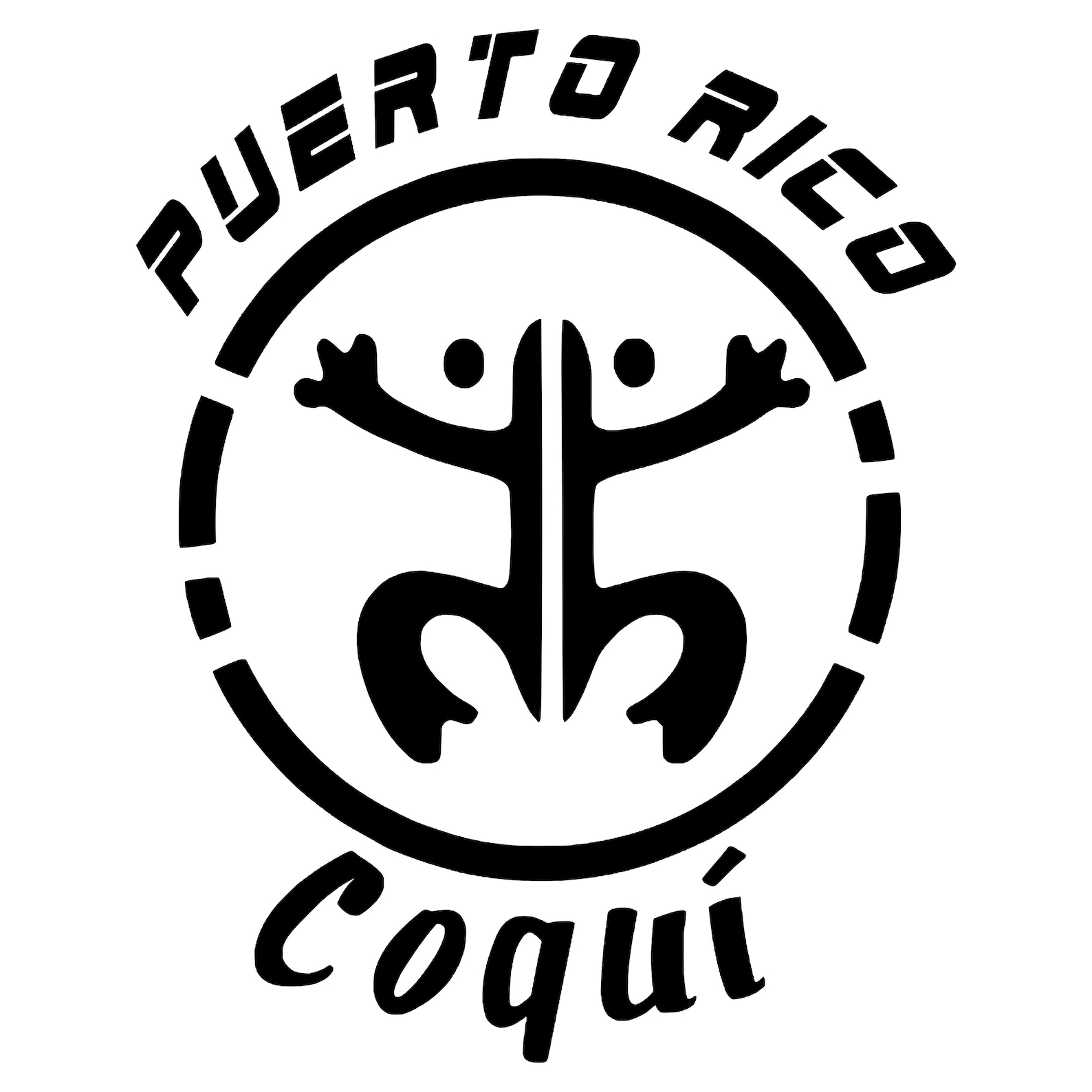 Puerto Rico Coqui Decal/ Boricua / Sticker / Car Window / - Etsy