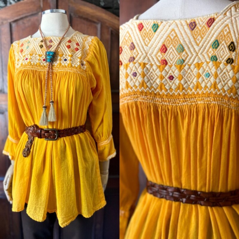 Embroidered Tunic - Etsy