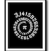 Pi Poster Printable Pi Number Poster Math Printable Math - Etsy