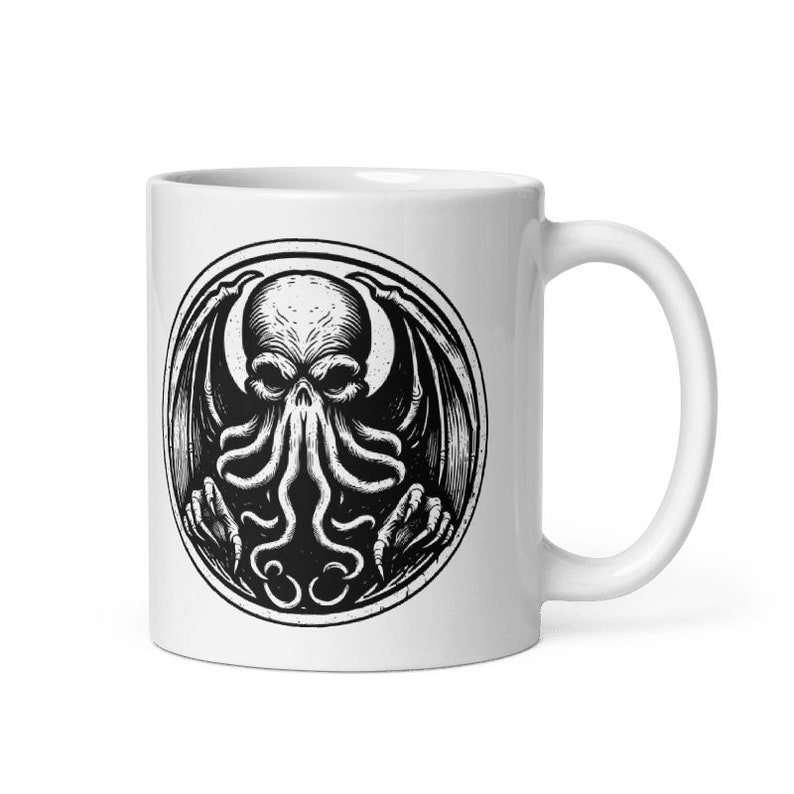 Cthulhu Idol Vector, Cthulhu Clipart Png, Cthulhu Outline, Kraken Svg ...