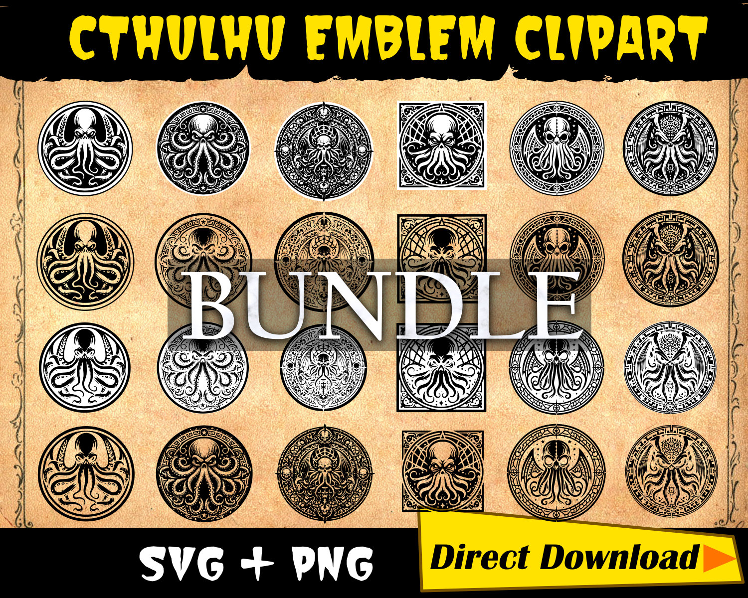 Lovecraft Symbols Cthulhu Architect Cult Symbols CartographyAssets